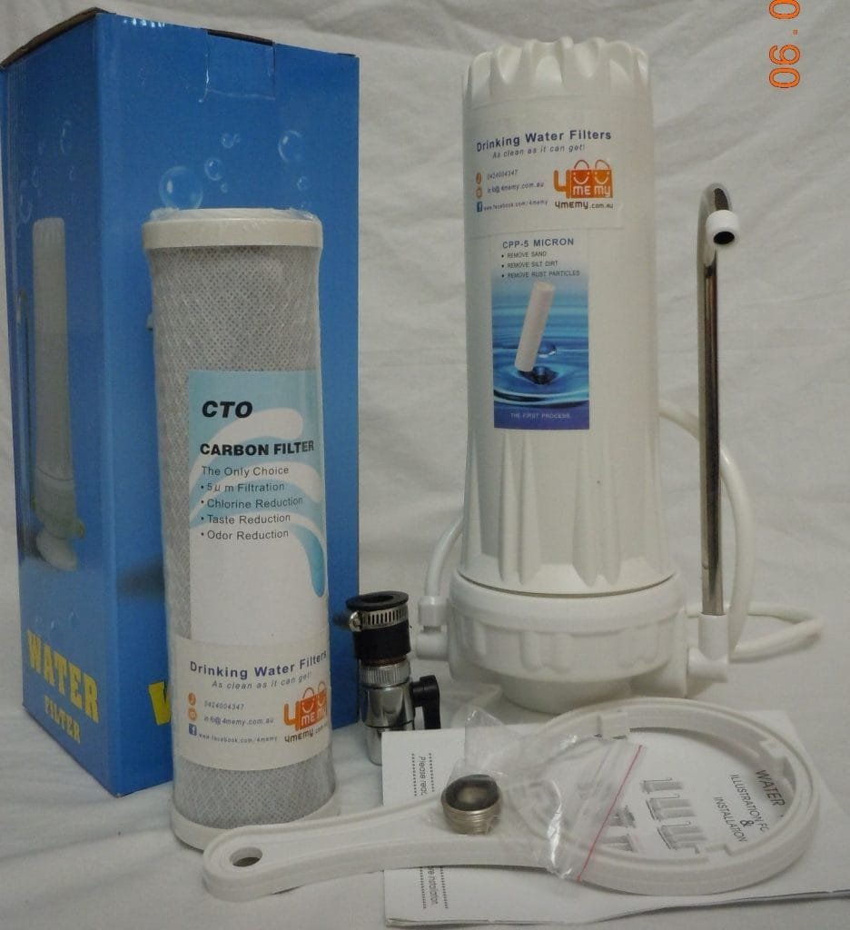 Single Countertop Carbon Water Filter - Pure N Safe